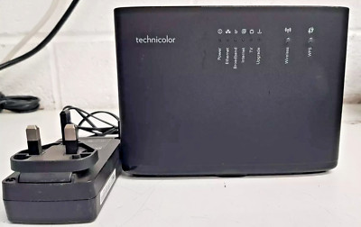 Technicolor TG588v v2 Wireless Router With PSU Broadband WiFi Network ...