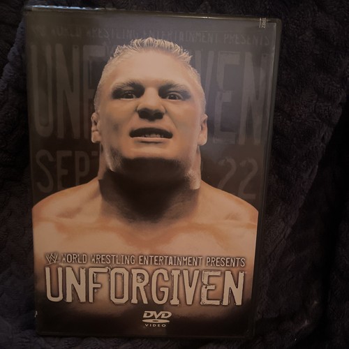 WWE: Unforgiven 2002 DVD Brock Lesnar Undertaker, Edge, Flair ...