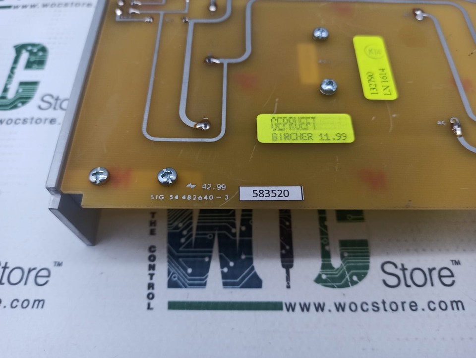 PTLS 15D100 SIG 54482640-3 POWER TECHNICS LINEAR POWER SUPPLY SL NO ...