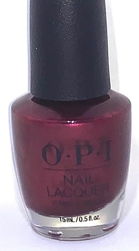 RARE BNEW OPI *BOGOTA BLACKBERRY* NL F52 CLASSICS CXLN BERRY DEEP DARK ...