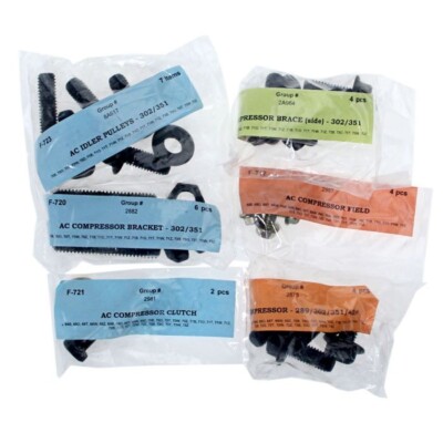 AM Products 1970-73 AC to Engine fastener KIT 70Z-AC302 | eBay