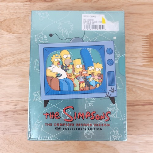 The Simpsons Complete Second Season DVD Set 4-Disc Collectors Edition ...