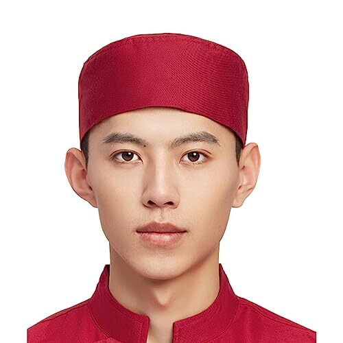 Unisex Chef Hats Adjustable Kitchen Cooking Caps with Breathable One ...