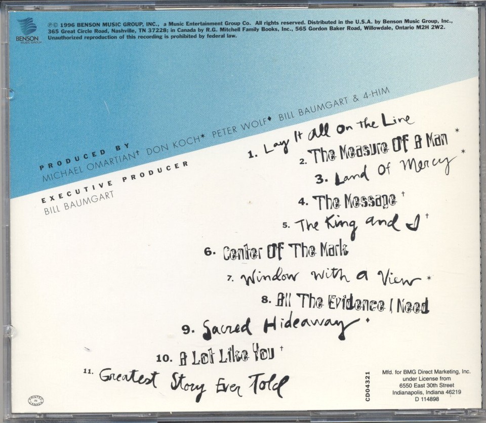 The Message by 4Him CD | eBay