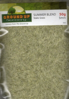 GROUND UP SCENERY STATIC GRASS SUMMER BLEND 5mm 50g | eBay Australia