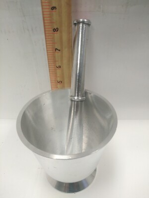Heavy Aluminium Mortar Pestle Set/Khalbatta/Spice Mixer 5 inch Tall | eBay