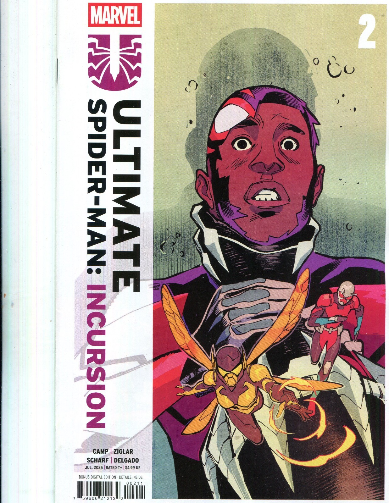 ULTIMATE SPIDER-MAN: INCURSION #2 - SARA PICHELLI MAIN COVER - MARVEL ...