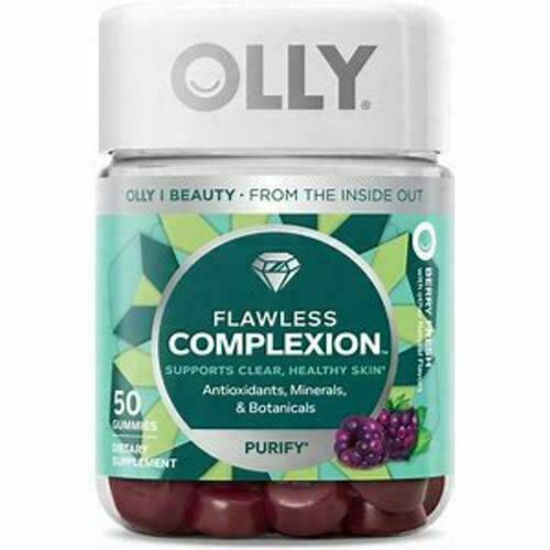 Olly Flawless Complexion Healthy Skin Berry Fresh 50 Gummies for sale online | eBay