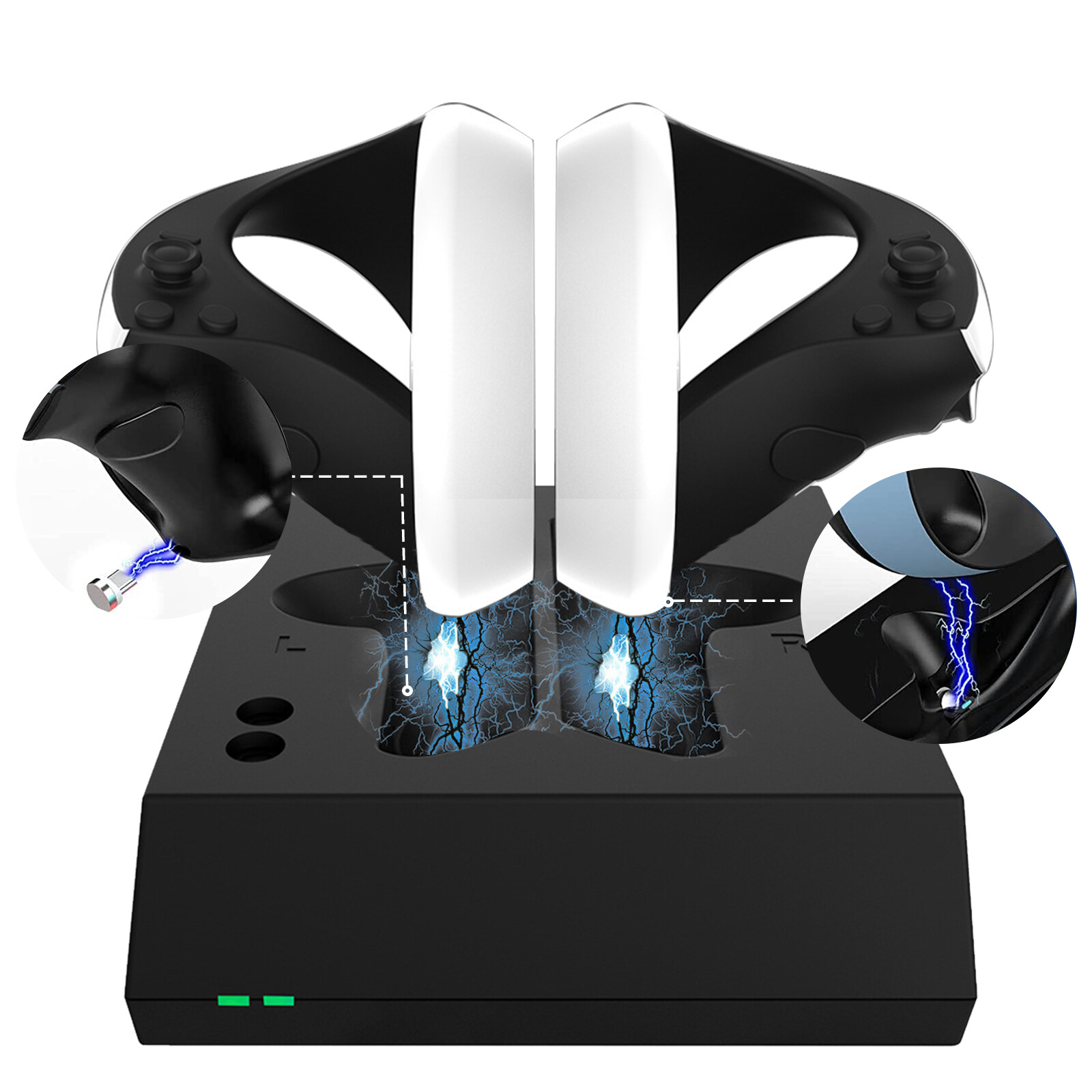 VR Charger Station Magnetic VR Fast Charging Dock for PS VR2 Sense ...