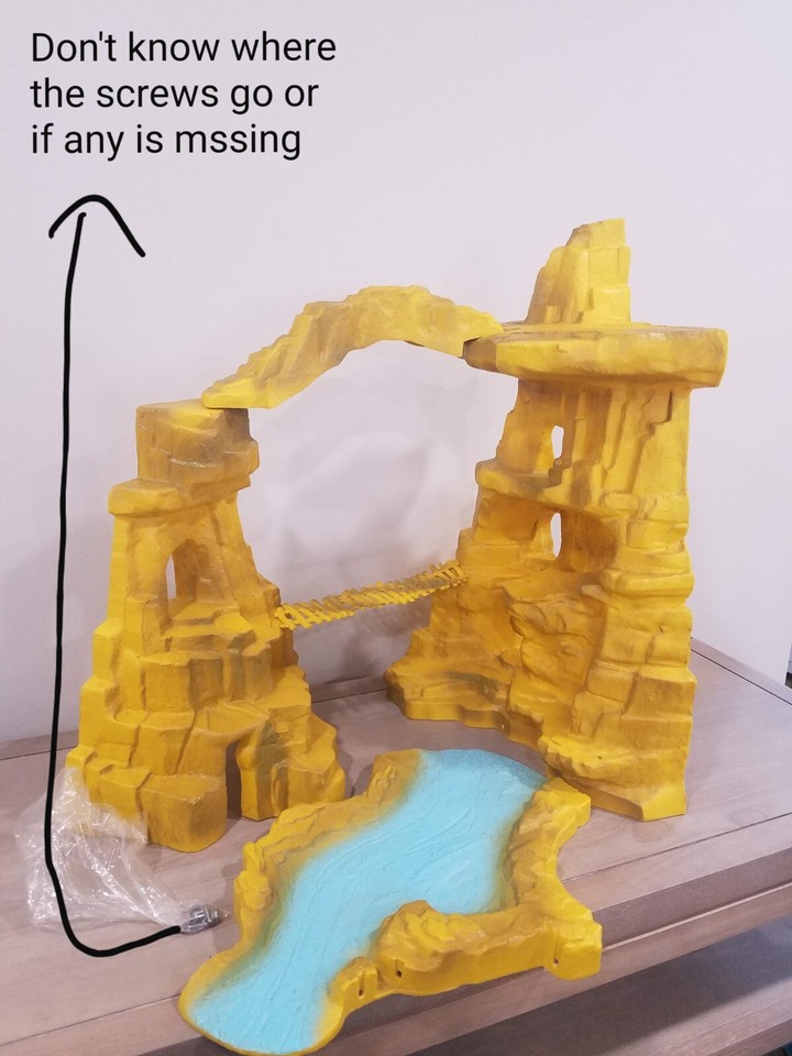 Marx Toys WITH BOX Prehistoric Mountain Play Set #3414 Dinosaurs ...