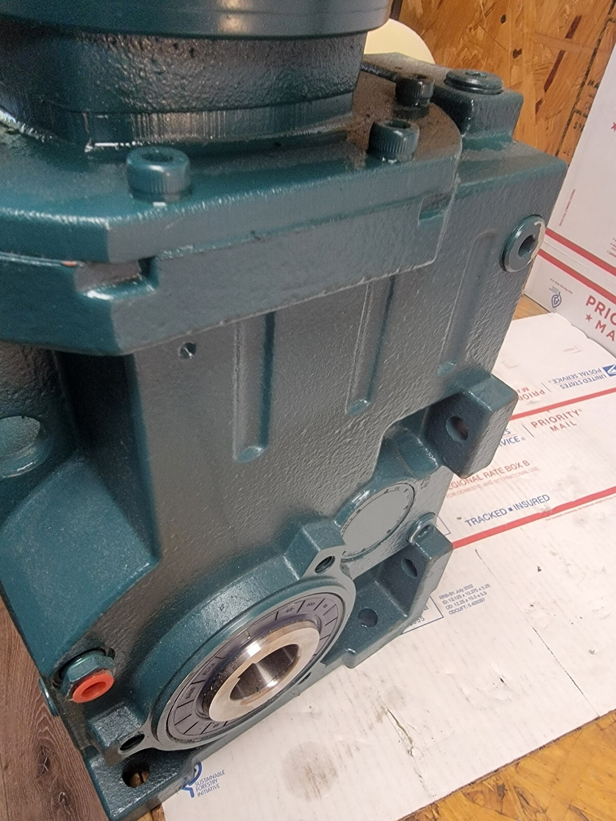 51.96.1 - 1 RATIO NEW GEARBOX REDUCER ABB BALDOR Dodge Quantis RHB ...