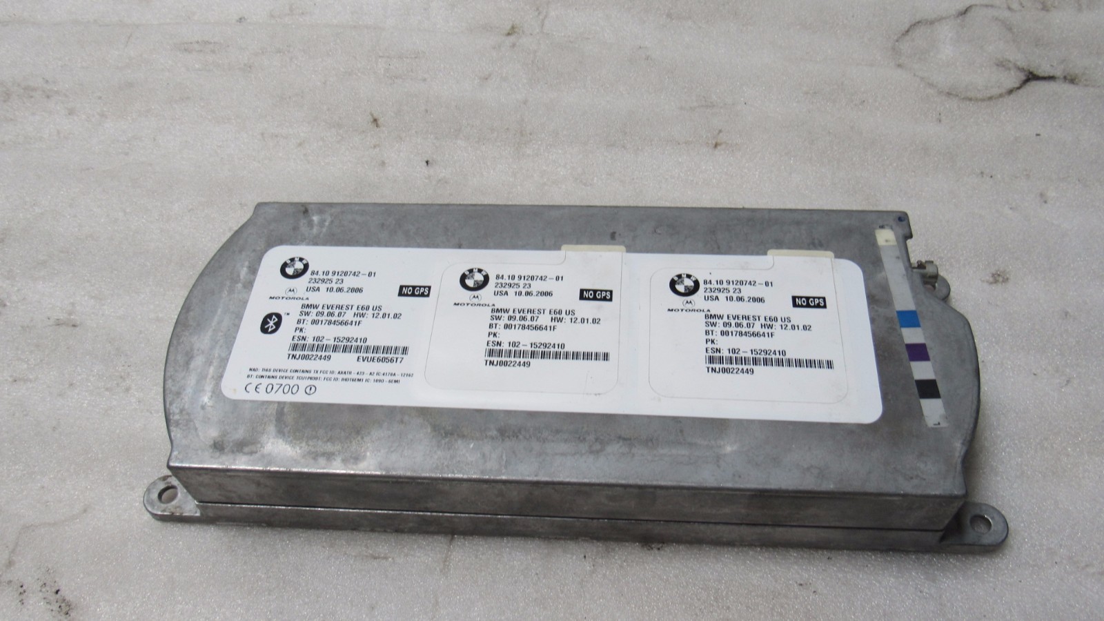 BMW E60 E63 E64 Bluetooth Telematics TCU Control Module OEM 5207 | eBay