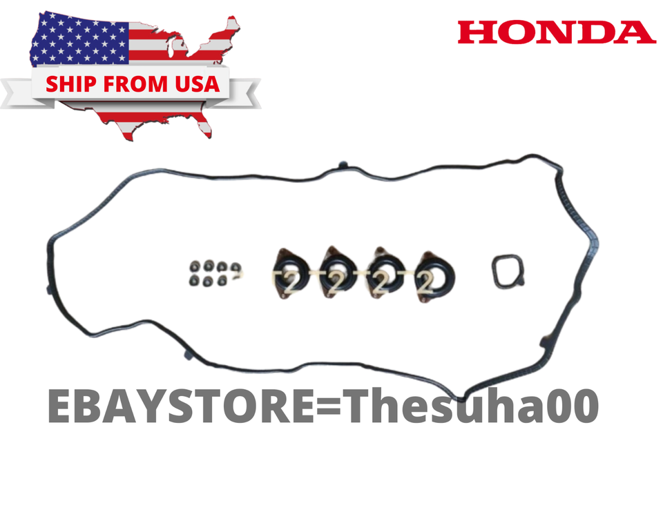 Genuine OEM Honda 12030-5A2-A01 Valve Cover Gasket Set 2013-2017 Accord ...