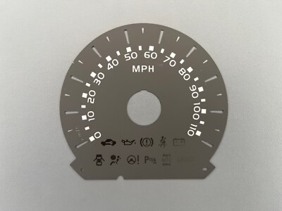 Speedo Conversion Dial KMH to MPH Fits: Toyota Vellfire Alphard ANH20 ...