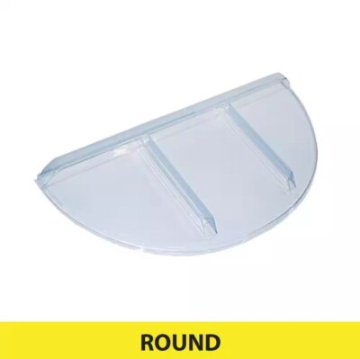 Flat Round Window Well Cover 39 In. W X 17 In. D X 2-1/2 In. H Economy ...