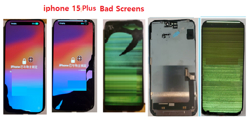 IPhone 15 Plus Bad Screen LCD Original broken Glass | eBay