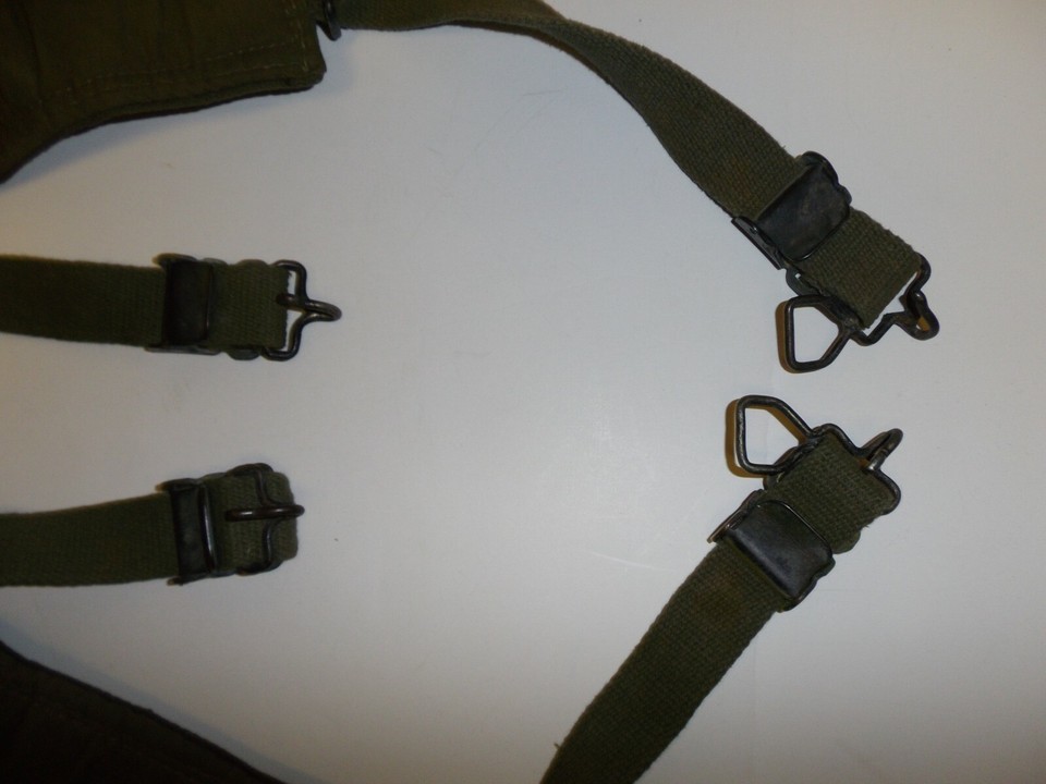 e4372 Vietnam US M-56 Army H Harness OD Canvas R26D | eBay