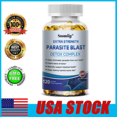 EXTRA STRENGTH PARASITE BLAST DETOX COMPLEX 120 CAPSULES | eBay