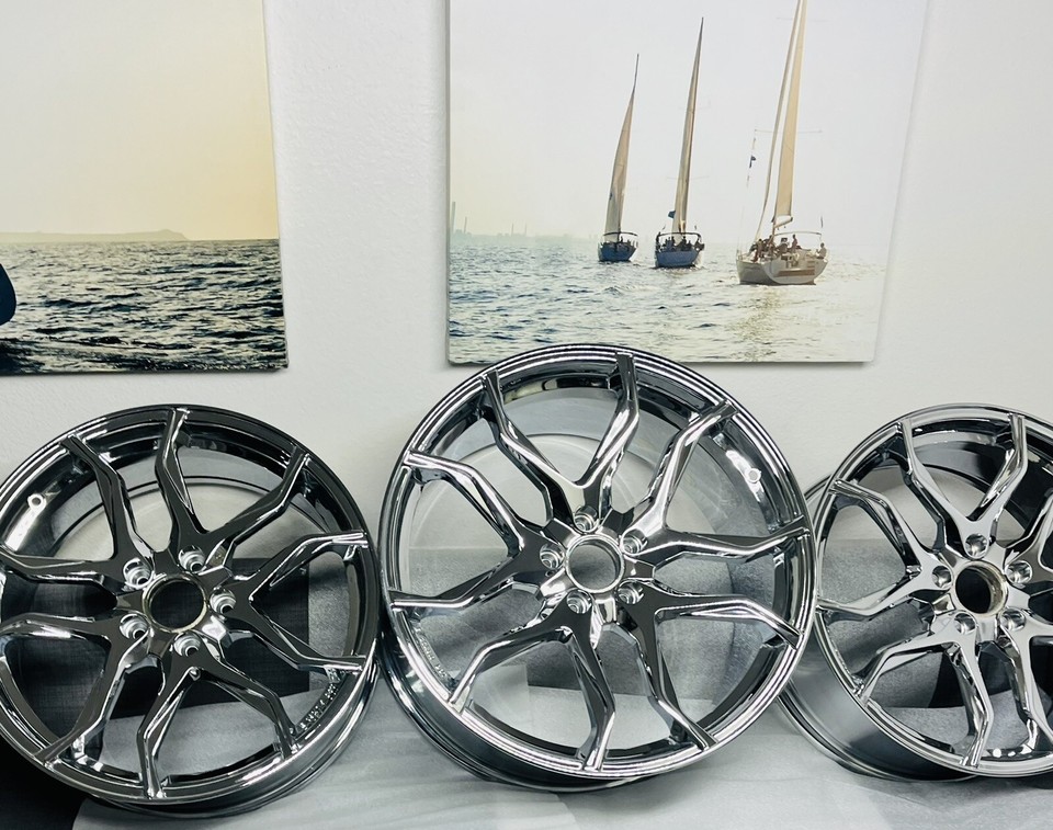 2020 -23 Polaris Slingshot CHROME WHEELS 1523260–402M, 1523261-402M ...