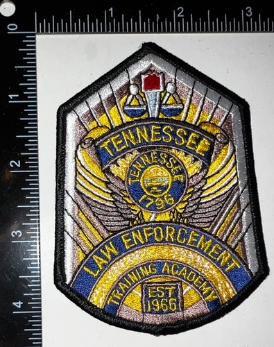 VINTAGE OBSOLETE Tennessee TN Law Enforcement Training Academy Patch | eBay