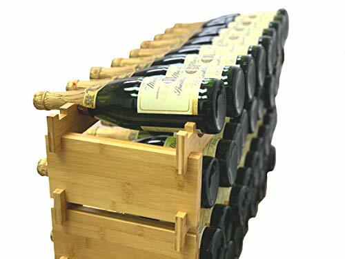 DECOMIL - 36 Bottle Stackable Modular Wine Rack |Wine Storage Rack ...