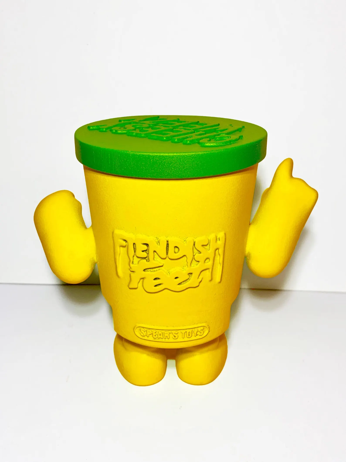 Fiendish Feet Cheesy Weezy Stash Pot | eBay UK
