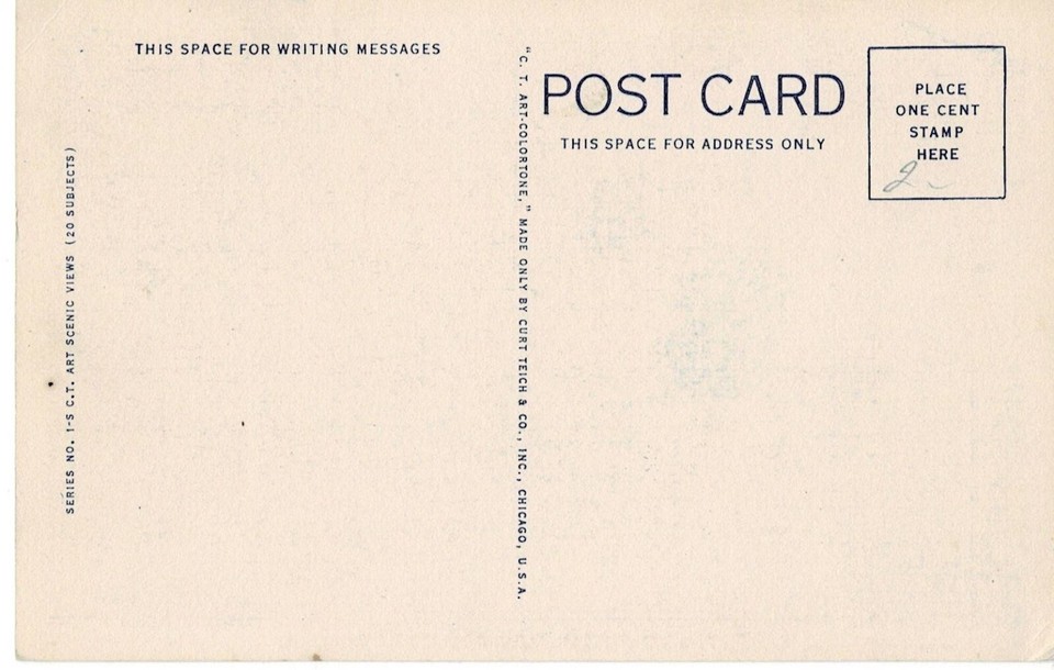 c1930 Greetings From Rumney Depot NH Curt Teich Vintage Unposted ...