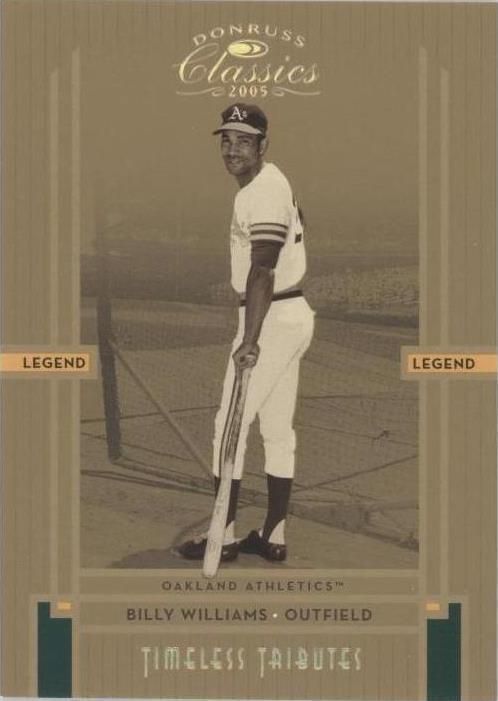 2005 Donruss Classics - Legends Billy Williams #226 Gold Timeless ...
