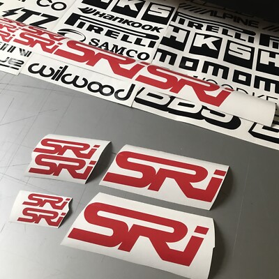 2x Vauxhall SRI Sport Car Van Window Vinyl Stickers Decals Insignia ...