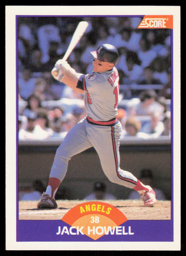 1989 Score 261 Jack Howell California Angels | eBay