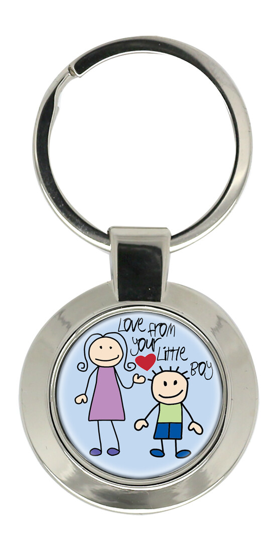 Love From Your Little Boy Key Ring | eBay
