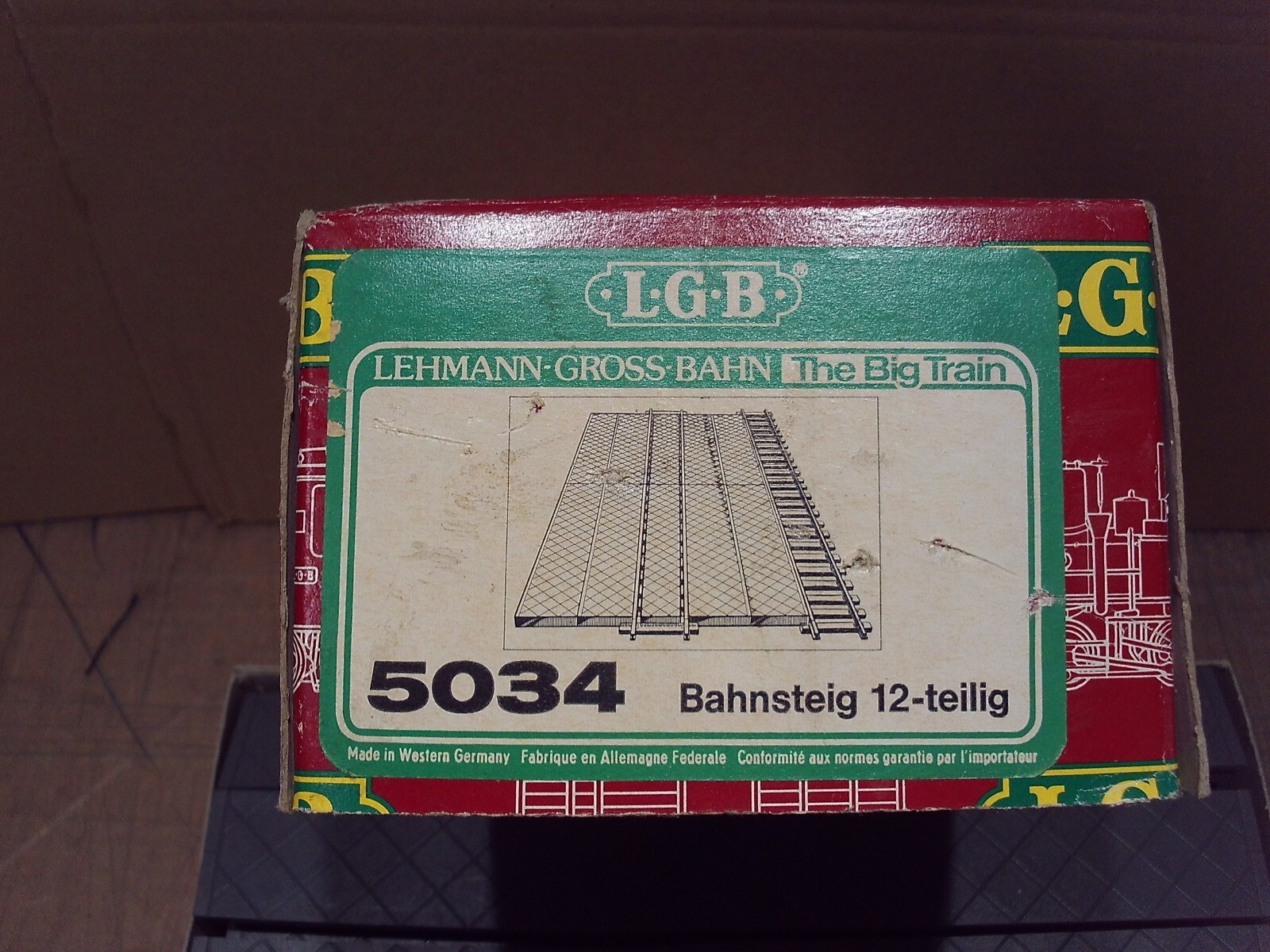 LGB 5034 platform platforms 12 pieces, each 30 cm long, original box | eBay