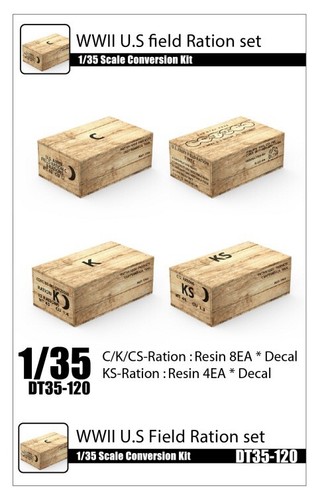 DT35120 1/35 WW2 US US Field Ration(C/K/CS, KS) set | eBay