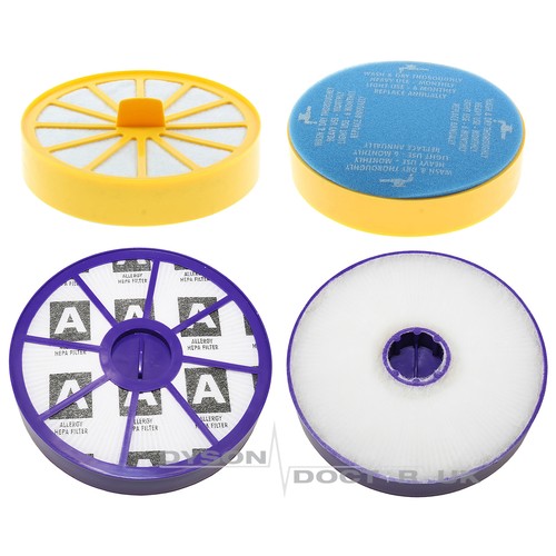 Vacuum Cleaner Washable Pre & Post HEPA Motor Filters Kit For Dyson ...