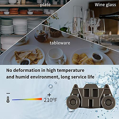 UPGRADED W10195416 (Packs of 4), Dishwasher Wheels Lower Rack for ...