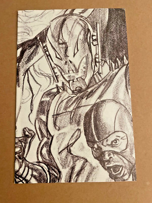 Alex Ross Ultron B&W 1:100 Virgin Timeless Sketch Variant Avengers #66 ...