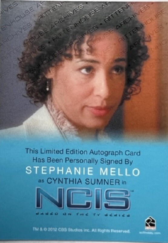 Stephanie Mello NCIS Autograph from 2023 NCIS Expansion Pack by ...