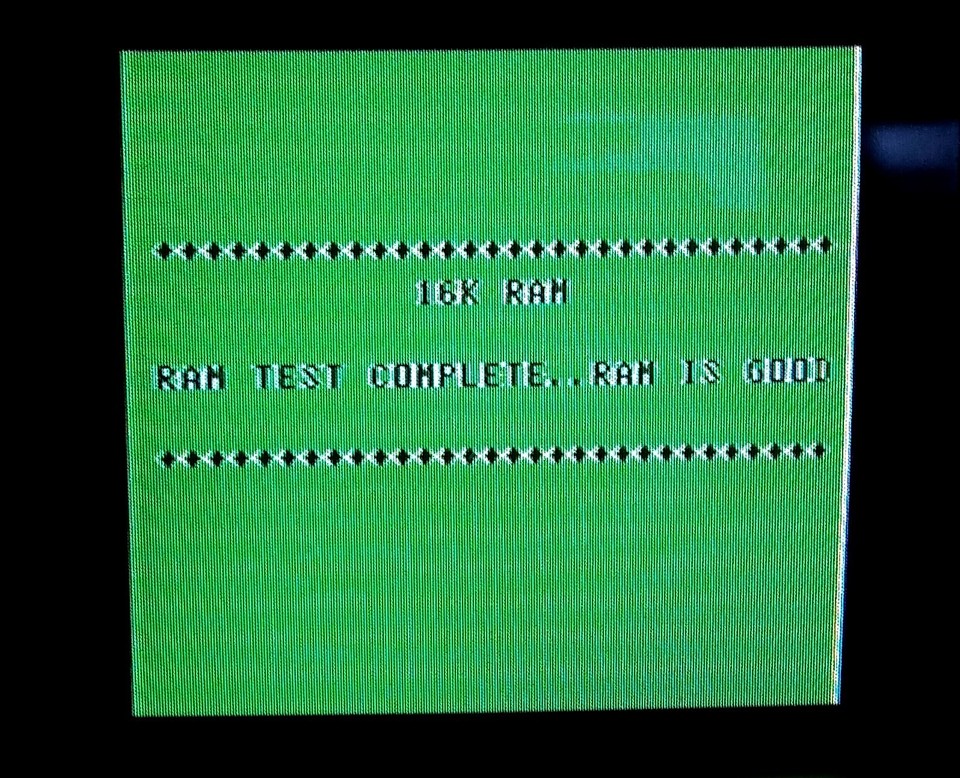 Tandy Color Computer Diagnostics 2.0 Cartridge Coco 1 2 3 Diags 26-3019 ...
