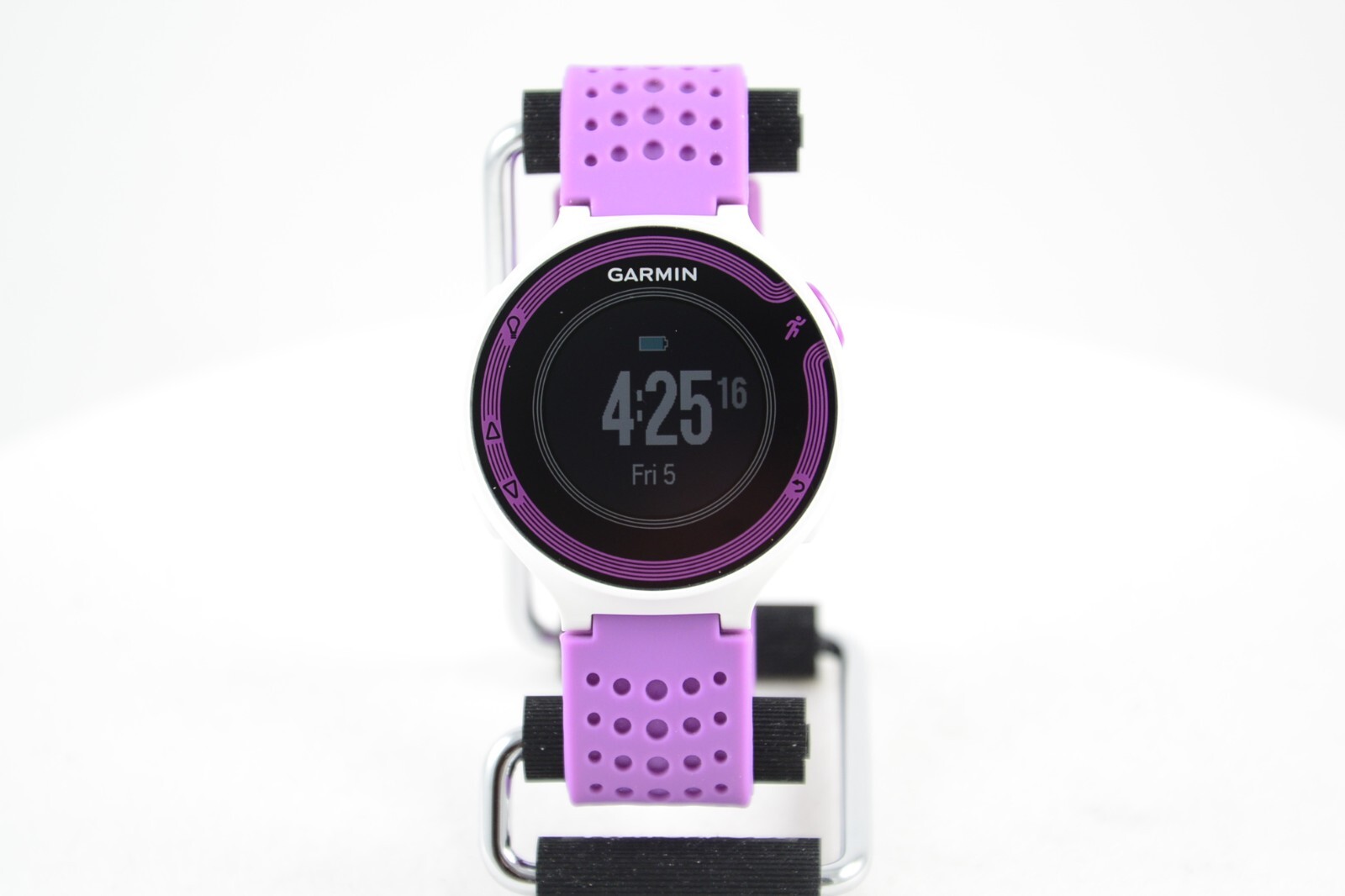 Garmin Forerunner 220 White/Violet GPS Running Watch w/Charger