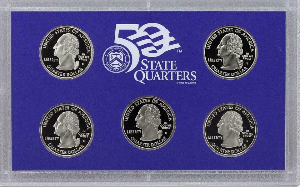 2005 S US MINT 50 STATE QUARTERS PROOF SET, LAST ONE! | eBay