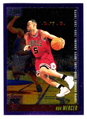 RON MERCER BULLS 2000-01 TOPPS CHROME #134 | eBay
