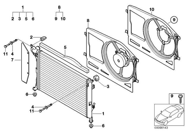 Neu Orginal BMW Kühlmittelschlauch 17127515489 online kaufen | eBay