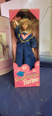 Vintage Graduation Barbie Doll Class of 96 Special Edition NIB 1995 ...