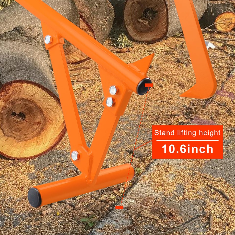 51" Steel Timberjack Timber Jack Tool 25" Log Lifter Roller Log Cant ...