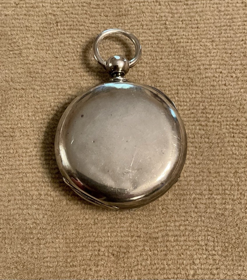 Rockford Watch Co. Illinois Watch Year 1879 Size 18s 9j Coin Silver Key ...