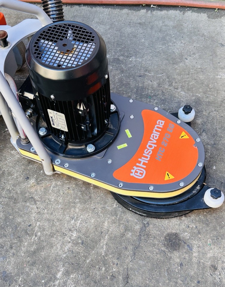 Husqvarna HTC 270 EG Professional Concrete Edge Grinder & Polisher 220v ...