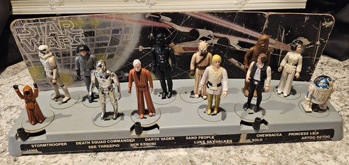 🔥 Original 1977 Star Wars First 12 Mail In Kenner Display Stand With ...