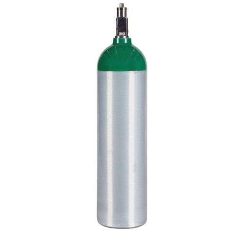 Reconditioned 14.6 Cu Ft Medical D Aluminum Oxygen Cylinder Tank CGA870 ...