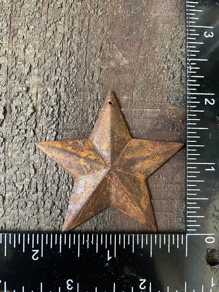 100 pc. Rusty Barn Stars 2.25 in 2 1/4" Primitive Country Rust Craft ...