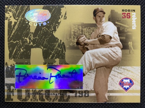 2004 Leaf Certified Cuts Robin Roberts K Force Autograph Auto /50 KF-27 ...